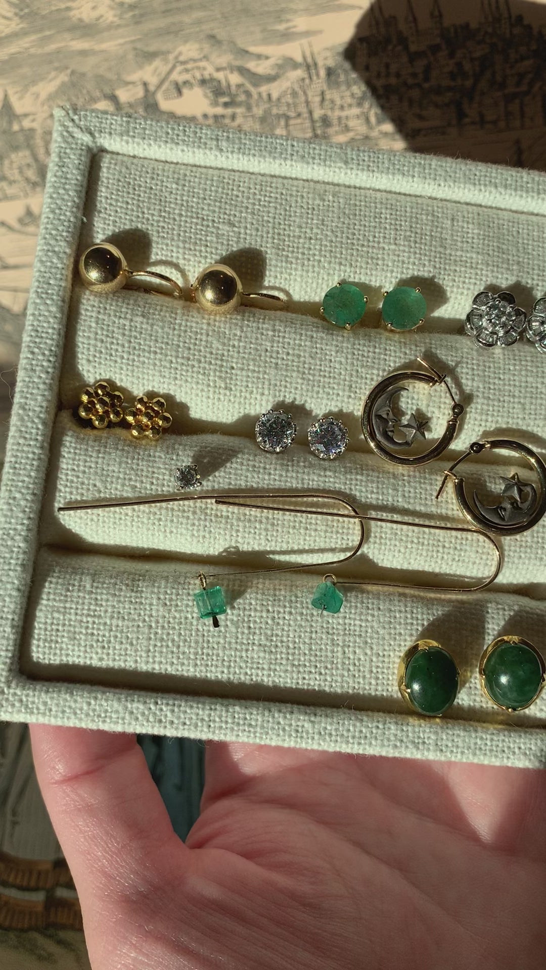 Earrings clear-out | all solid gold – Tris and Rue